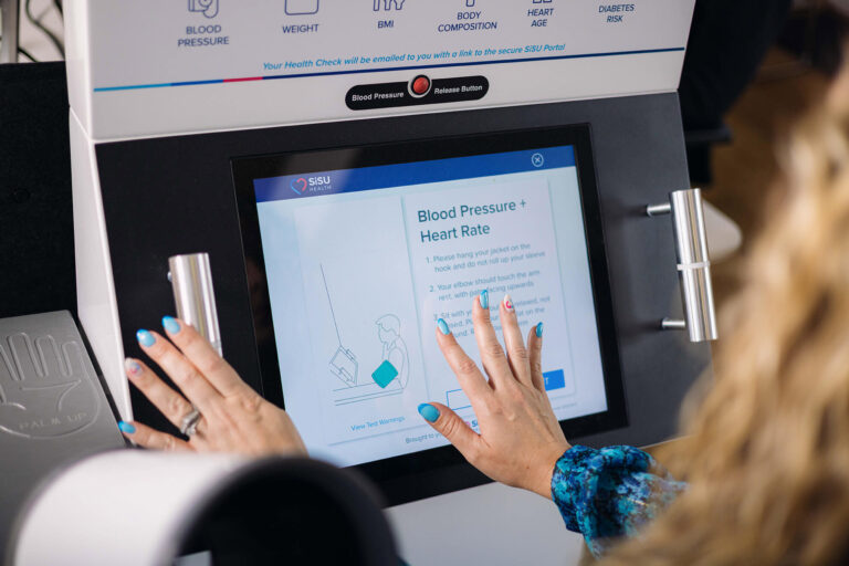 SISU Health Station | Self-Service Health Checks for Workplaces
